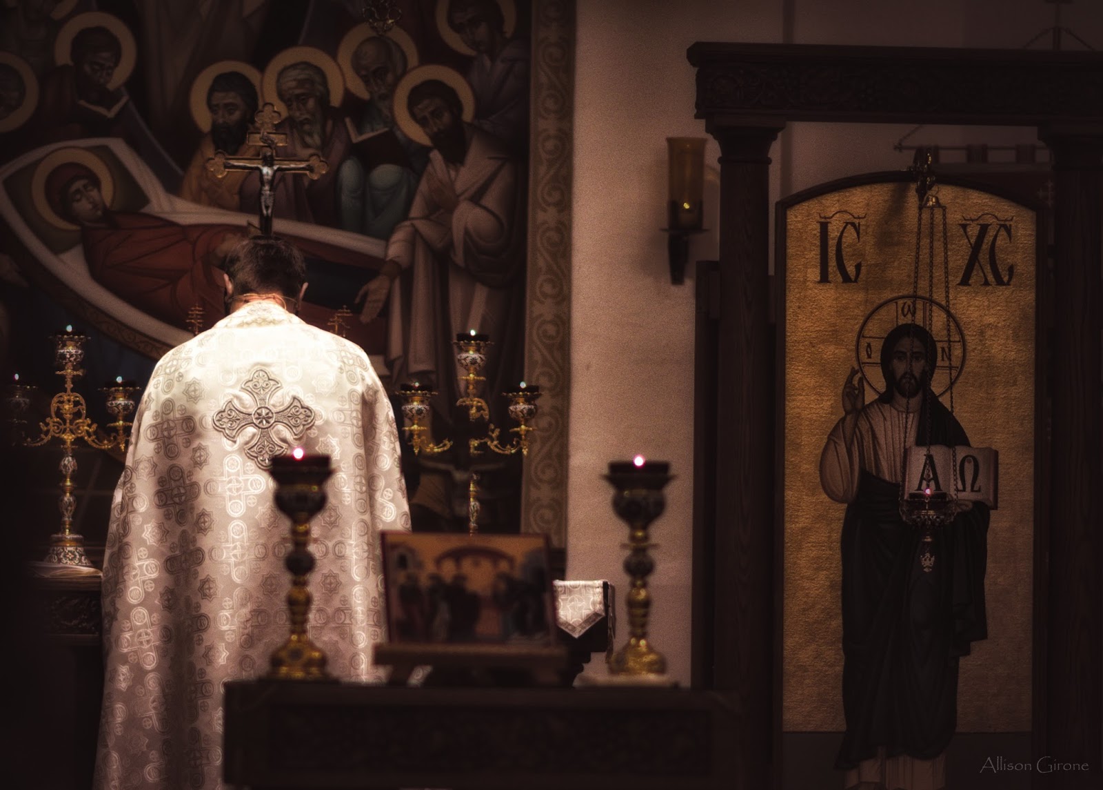 Byzantine Divine Liturgy - 16 Images & Video from St. Mary's, Weirton ...