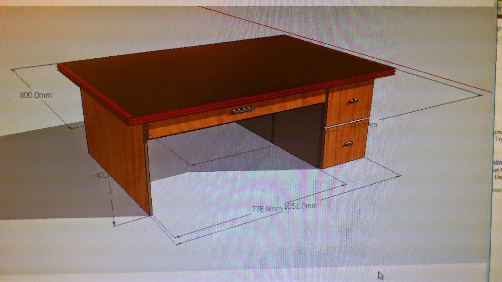 The Fazlan Craftmaster: Study Table of Japanese Style...Mr Rahman