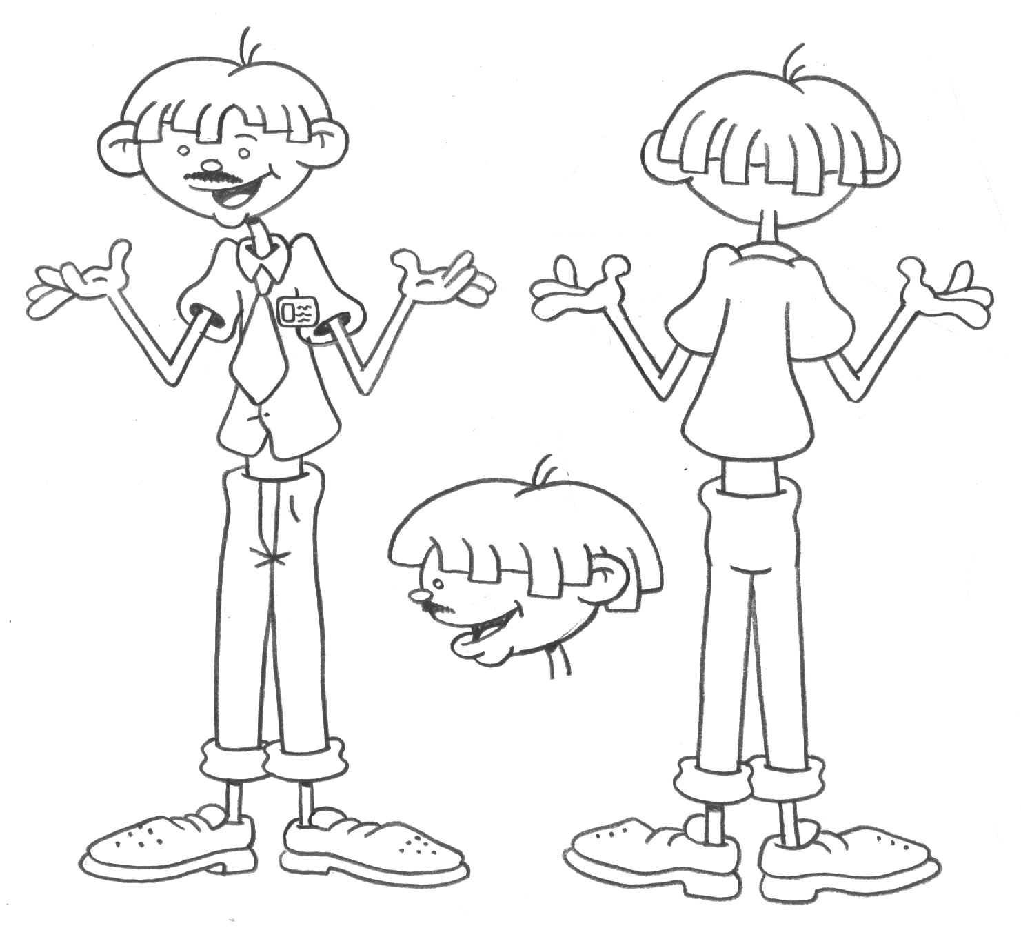 warburtonlabs: THE PEPPER ANN FINALE CHARACTER DESIGNS