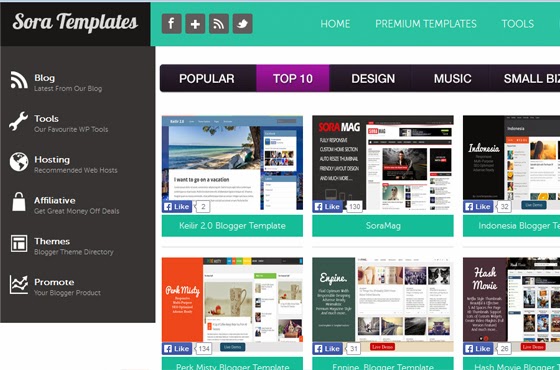 Download Template From Soratemplates