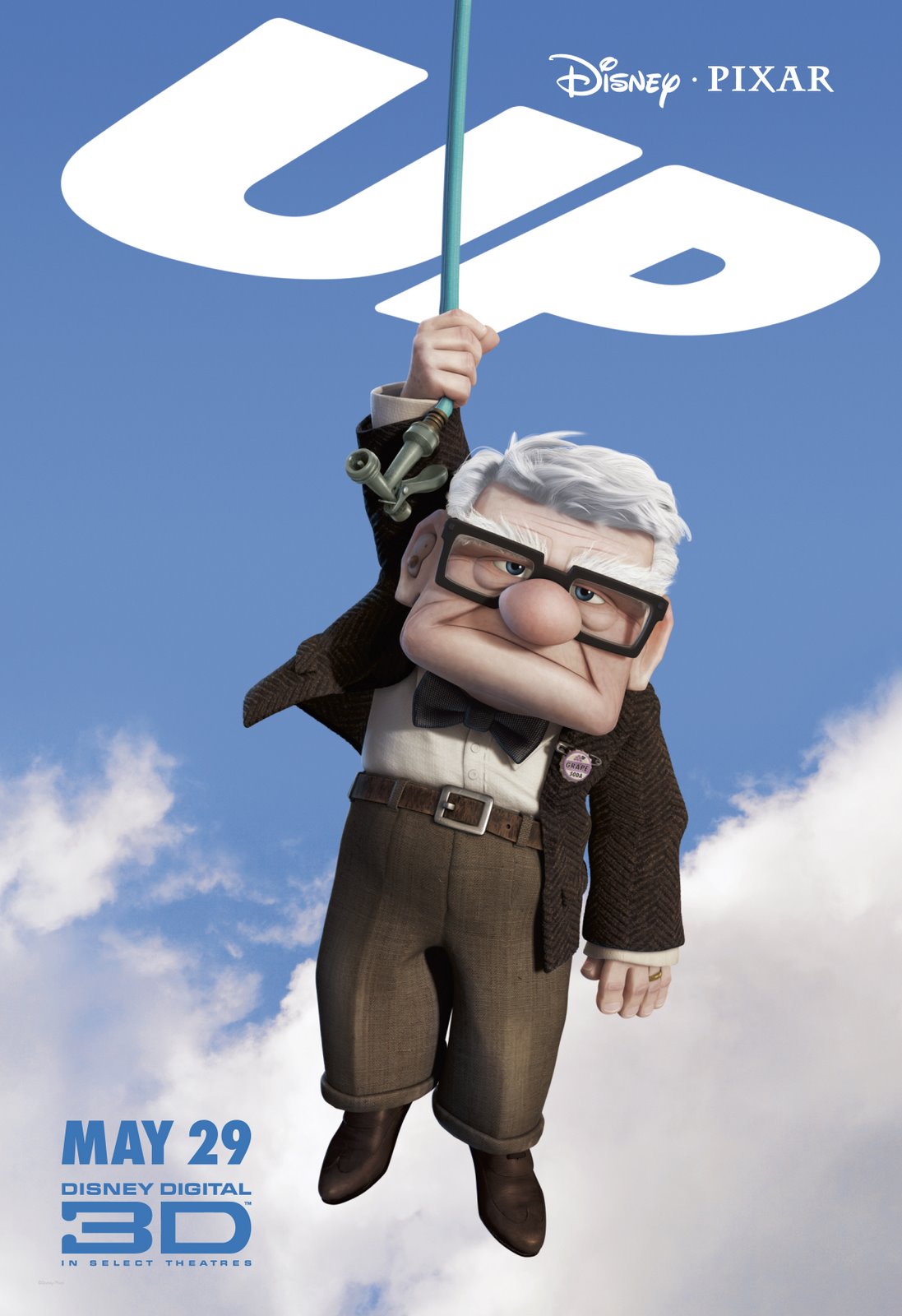 The Geeky Nerfherder: Movie Poster Art: Up (2009)