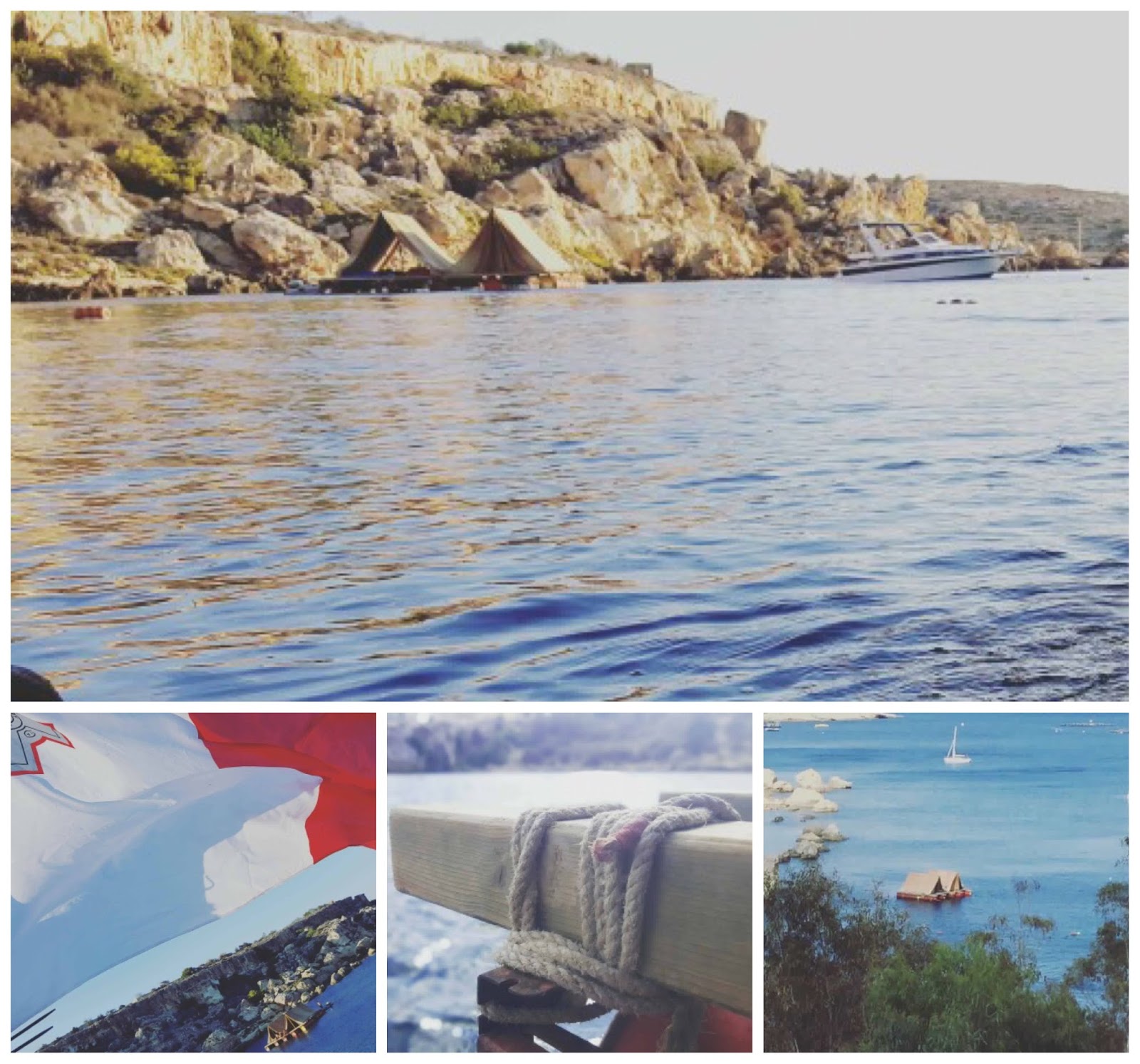 Ropes and Poles: Two-tent raft in Malta