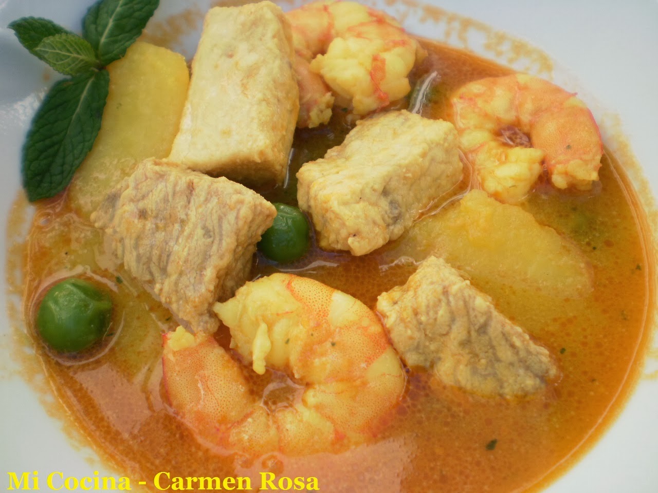 SOPA MALAGUEÑA DE "AGUJA PALÁ" (PEZ ESPADA) | Mi Cocina