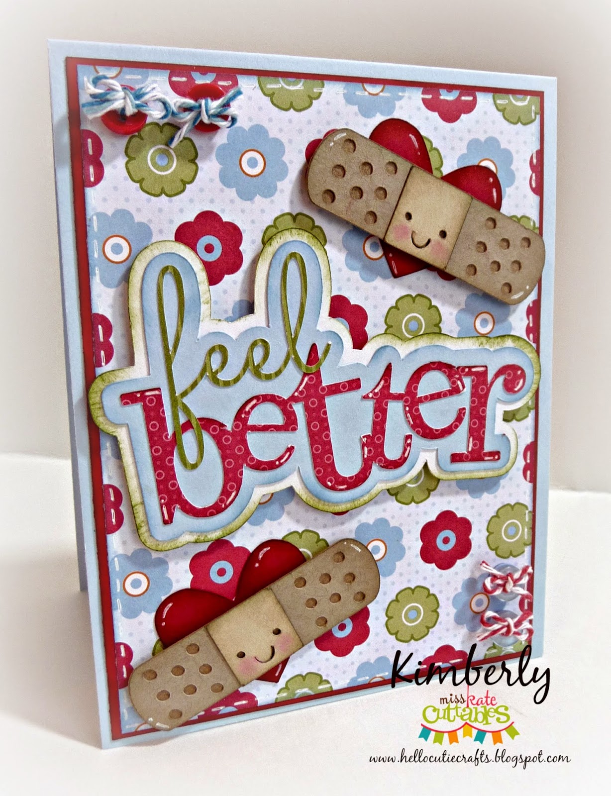 Kimberly's Crafty Spot: Feel Better Card