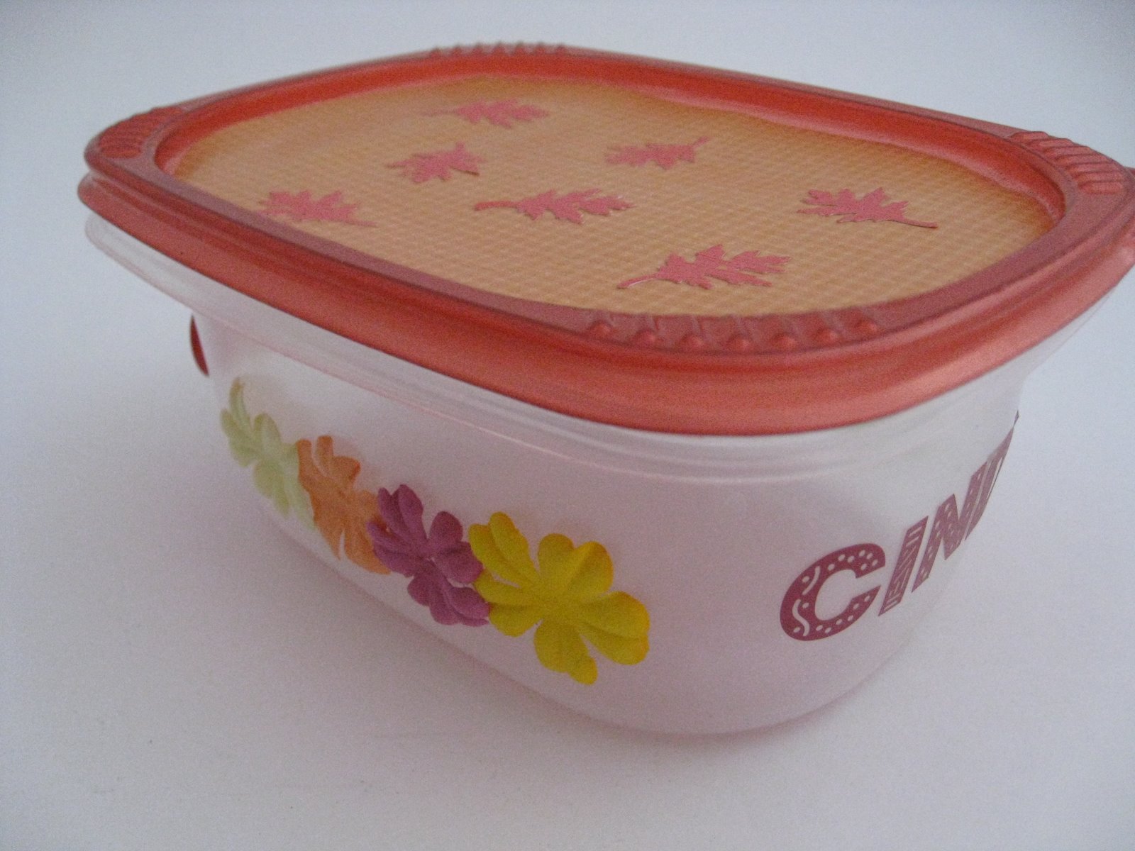 Cindy deRosier: My Creative Life: Decorating Plastic Storage Containers