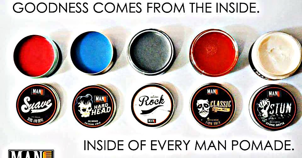 Pomades are back with Man Pomade and Gears