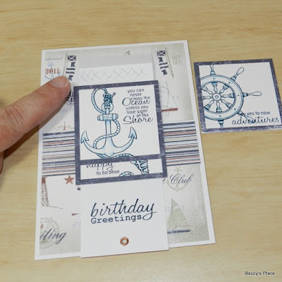 Beccy's Place: Tutorial - Waterfall Cards