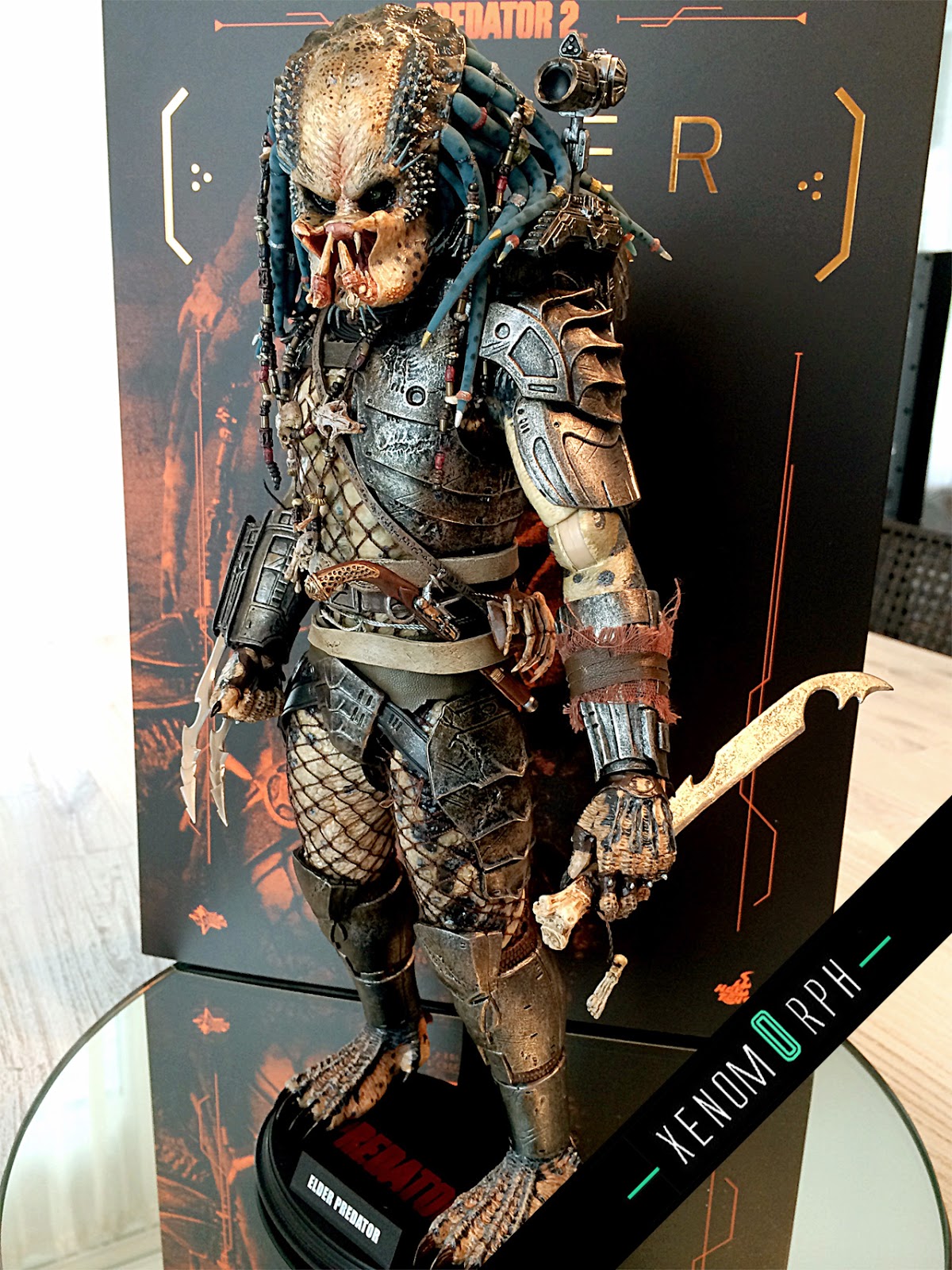 Hot Toys Elder Predator 1/6 MMS233 video review and photo gallery