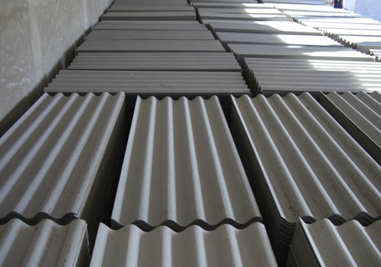 Fiber cement board: techos de lámina de fibrocemento