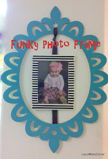 Laura Mae's Corner: Funky Photo Frame