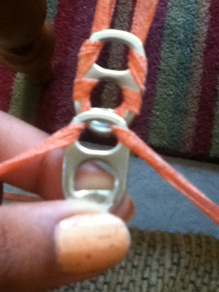 MY BLOG: DIY pop tab bracelet!!