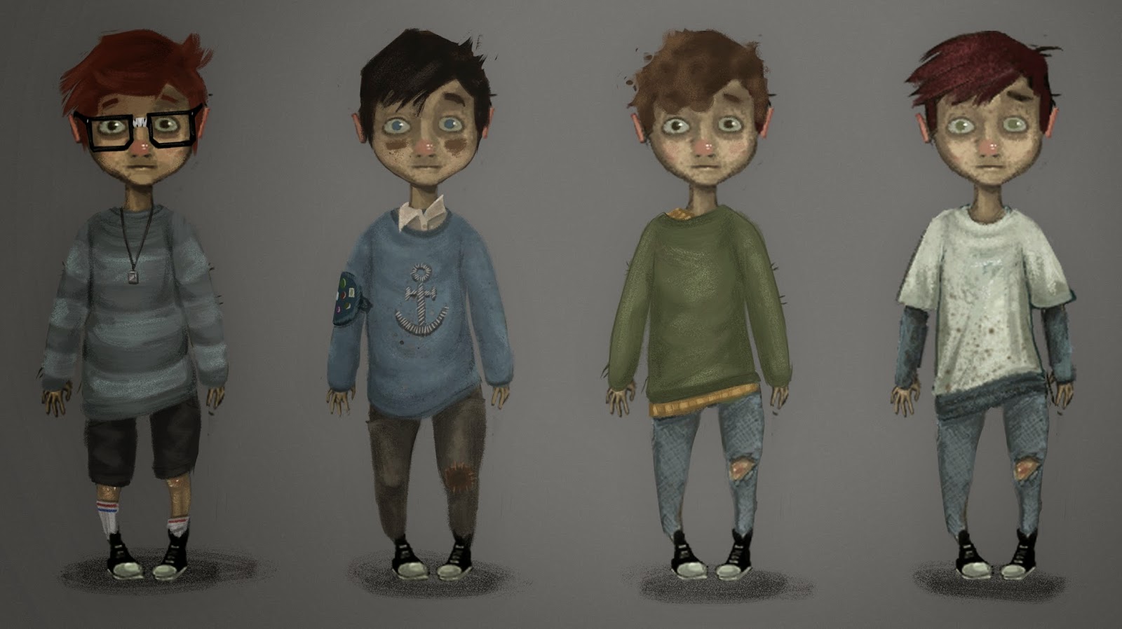 Ellen Brown - Honours Blog: Character Design - Brother