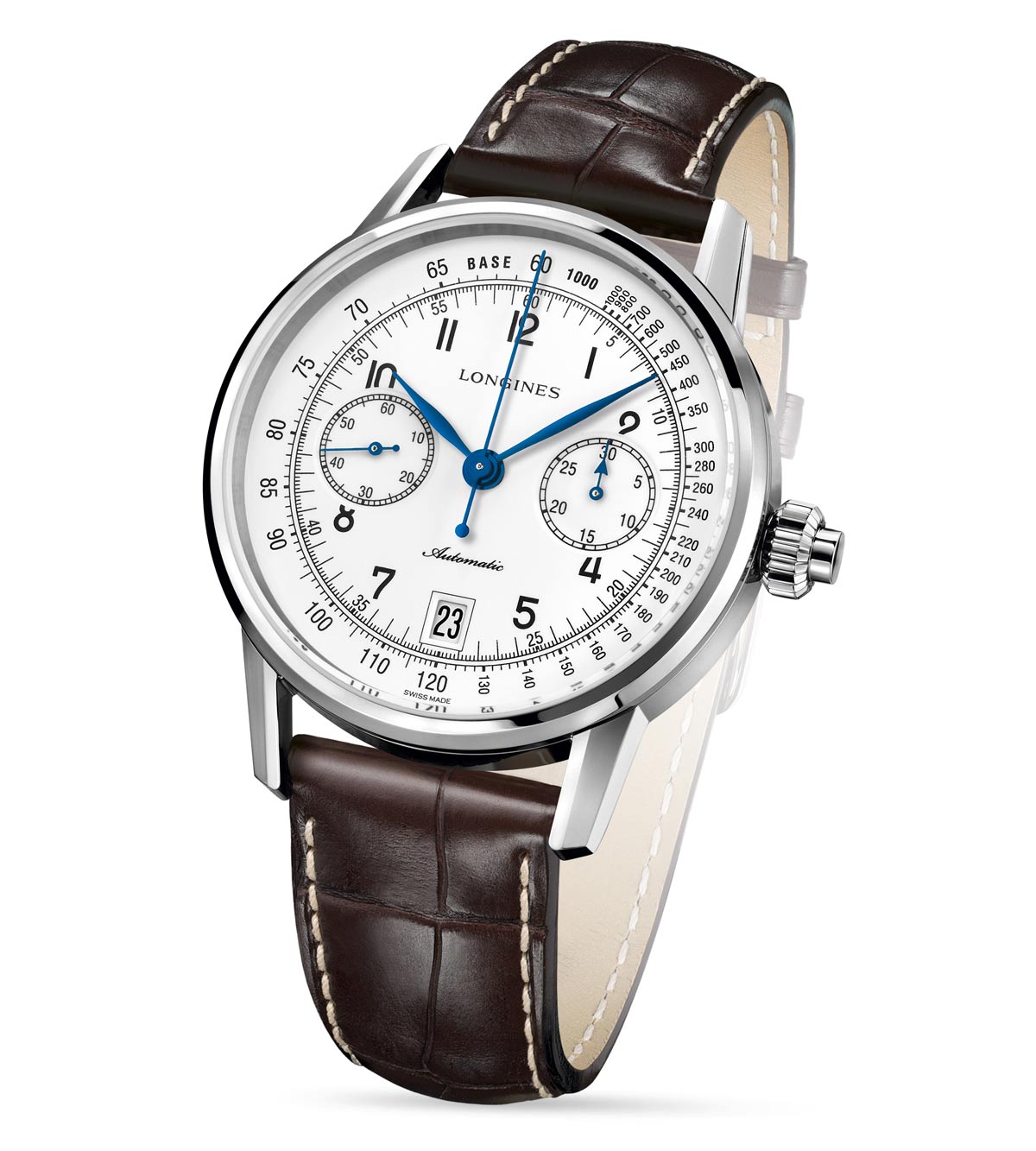 Longines - Heritage Column-Wheel Single Push-Piece Chronograph | Time ...