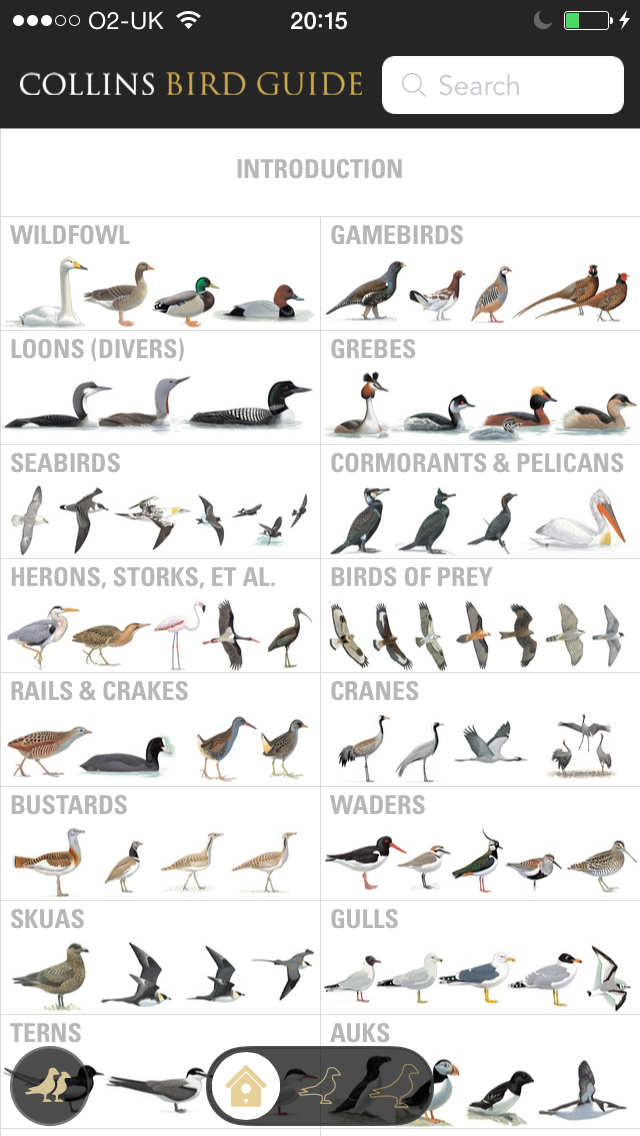 Out4aduck - A record of my birding year: Collins Bird Guide App Review