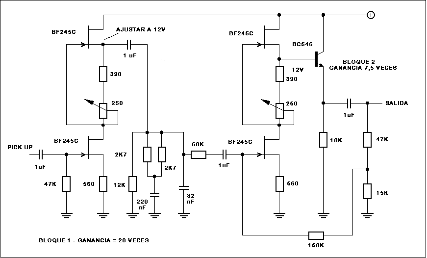 Shunt Regulated Push Pull a FET | experimentos electronicos