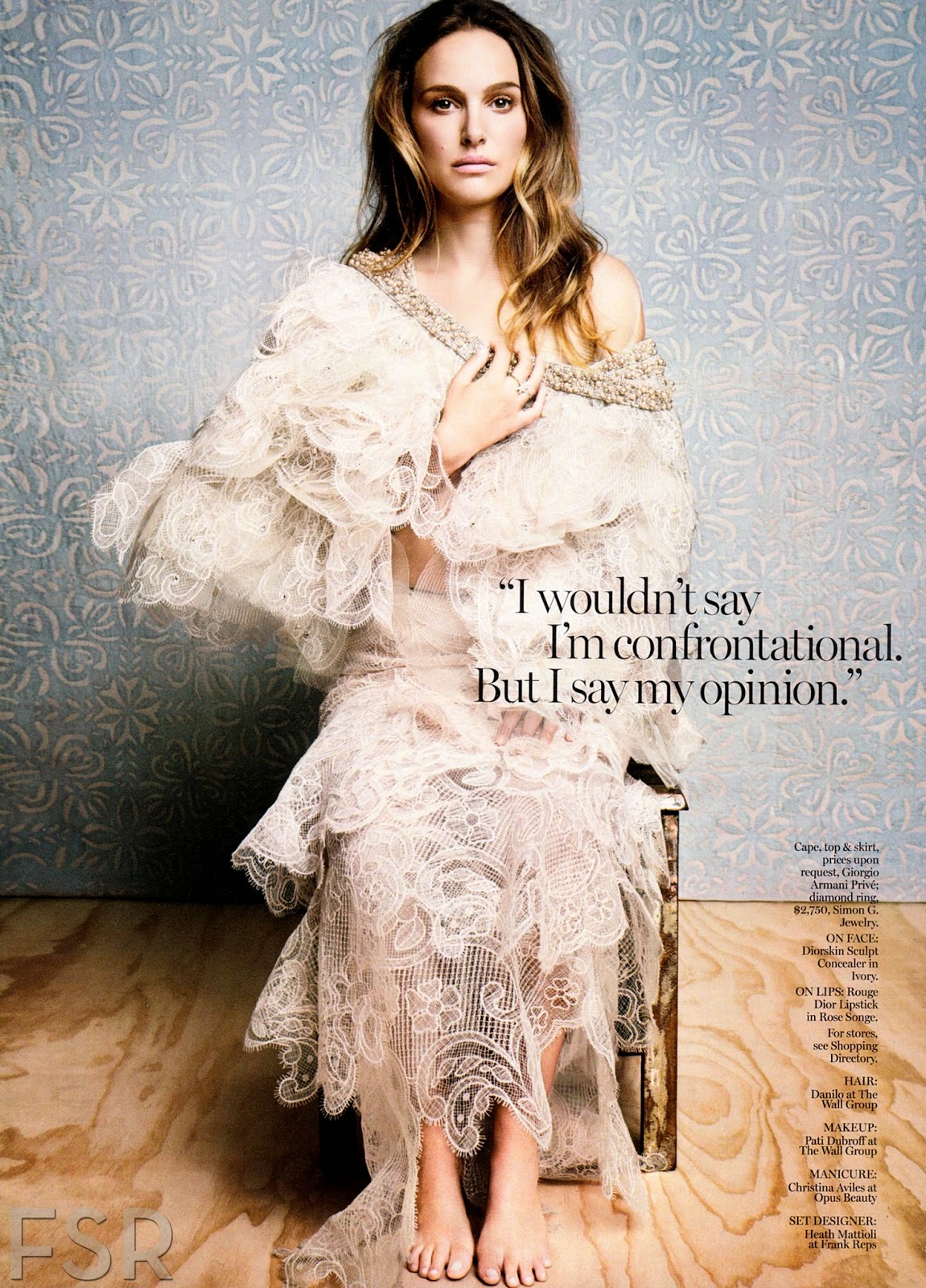 Natalie Portman - Marie Claire USA Magazine November 2013 - Magazine ...