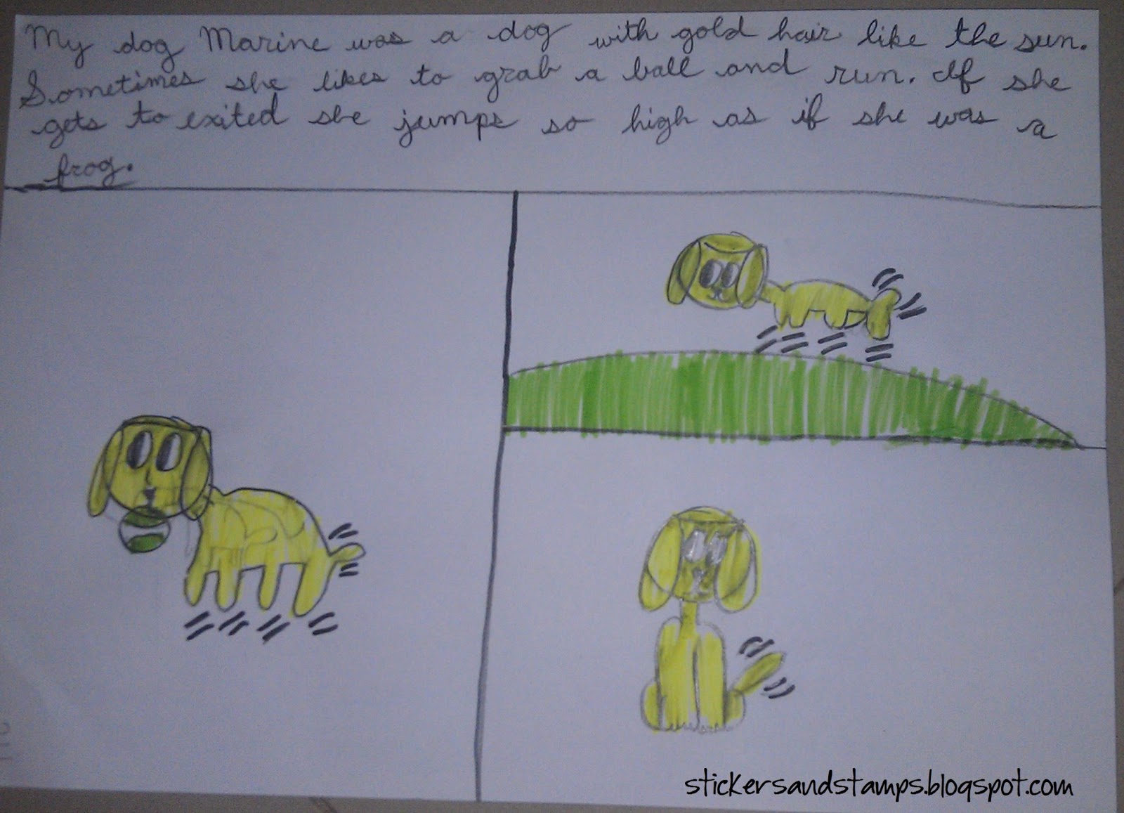 Stickers and Stamps: Simile and Metaphor Lesson and Freebie