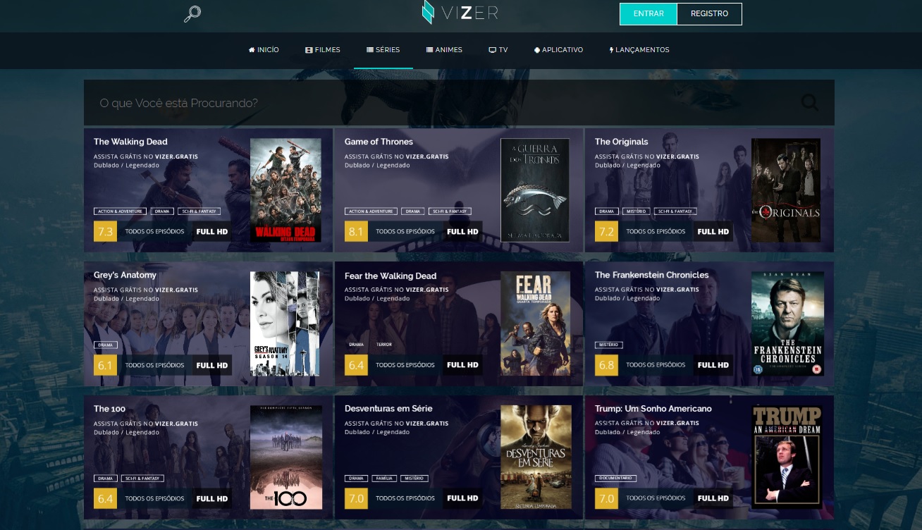 Vizer: site grátis para assistir filmes e séries | Sorriso na Foto