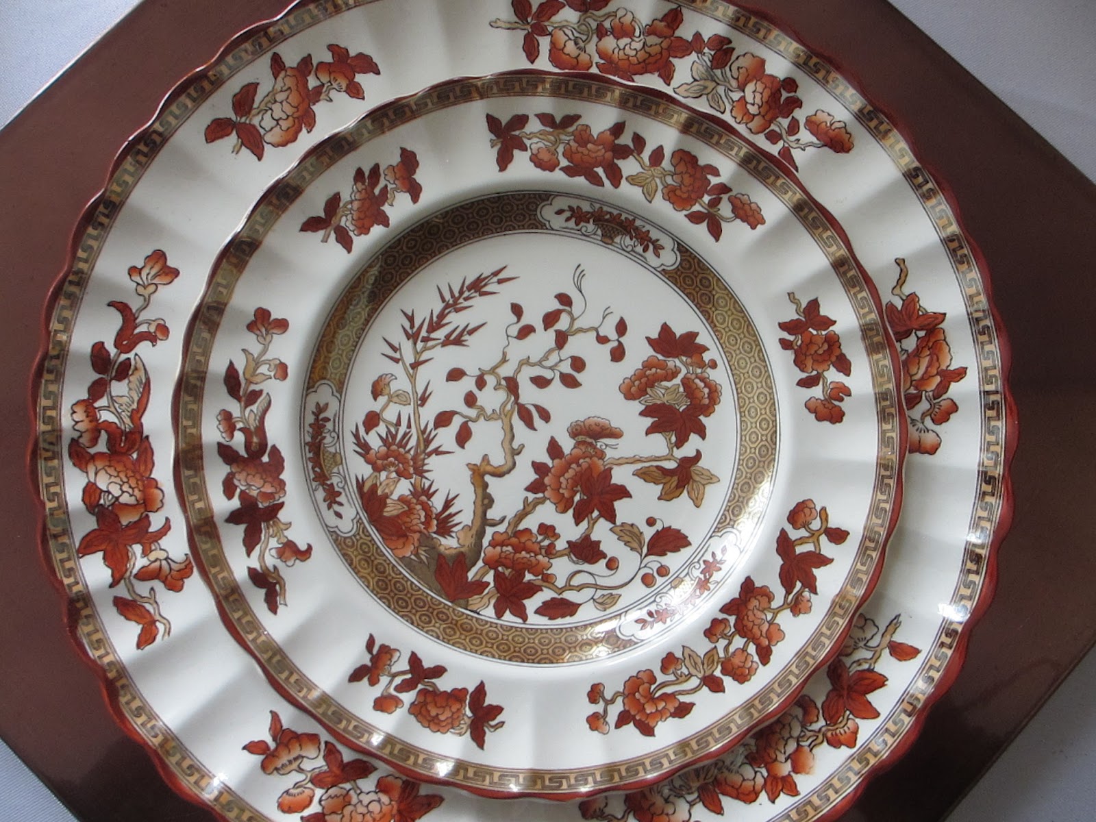 Table for One: Spode Indian Tree Table