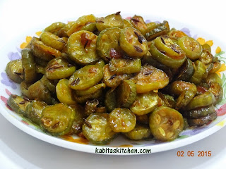 Kabita's Kitchen: Tindora fry Recipe-Kundru Fry-Ivy Gourd Fry-Tendli ...