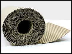 Plastic: กระดาษลูกฟูก, กระดาษลอน B Single face paper สำหรับรองกันเปรอะ ...