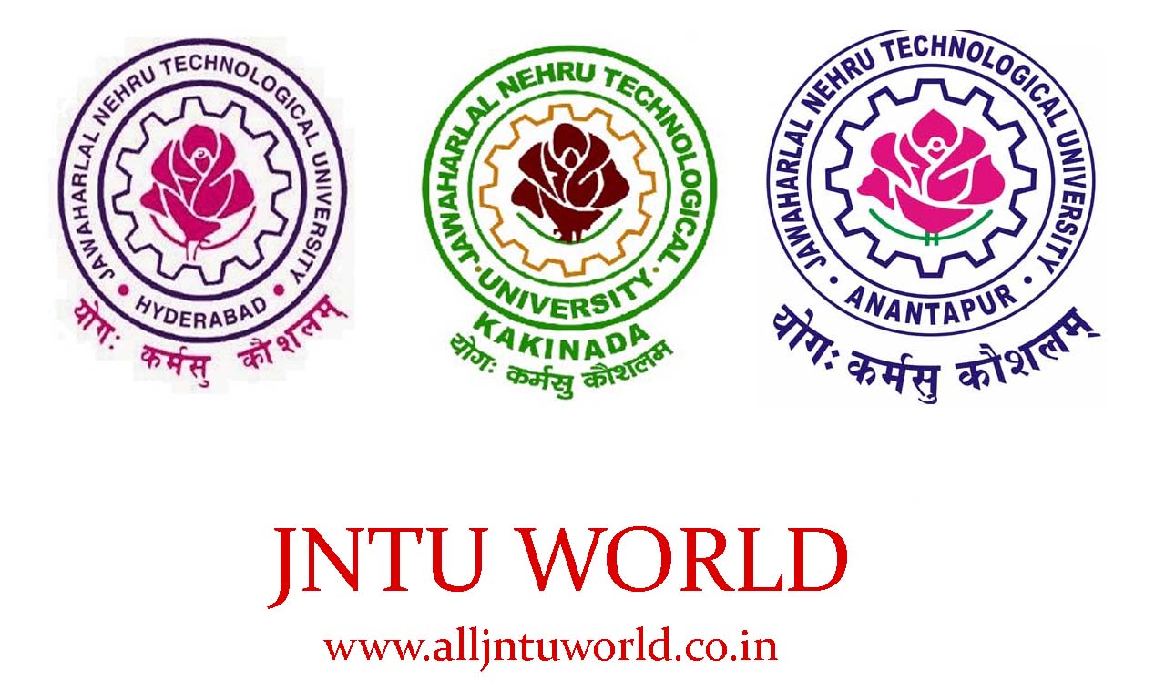 JNTU WORLD - All JNTU Results - All Exam Results 2019