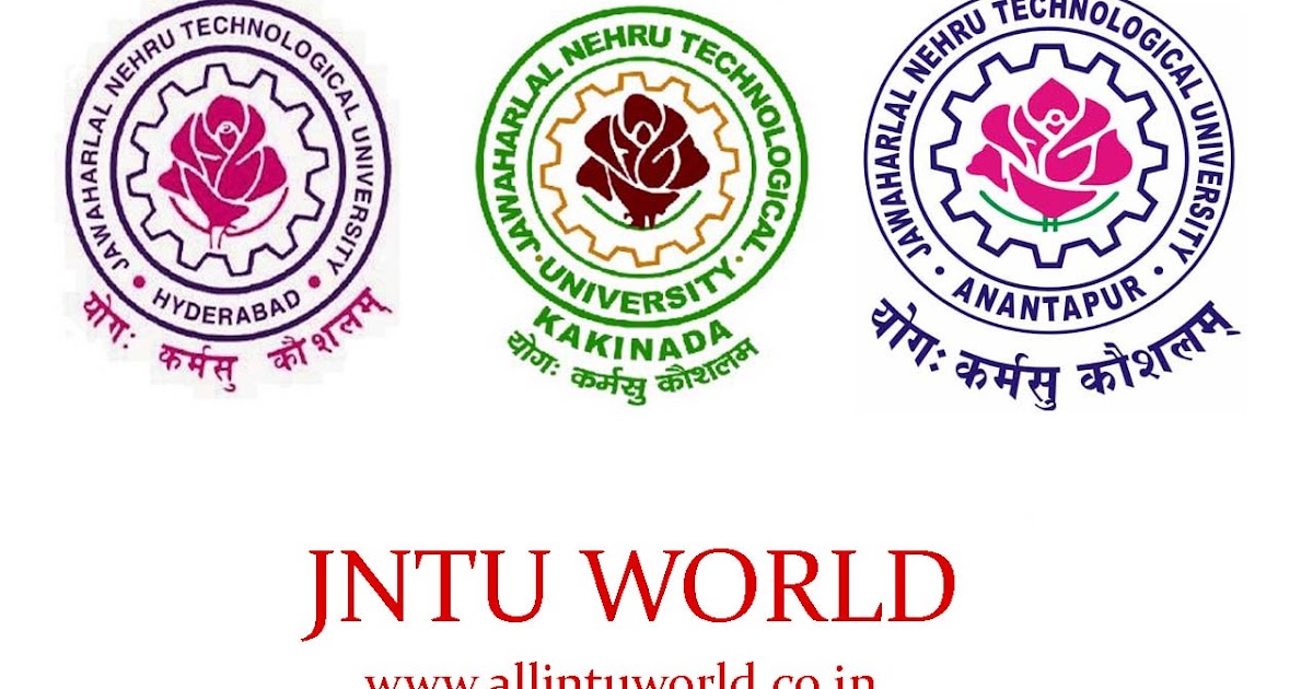 JNTU WORLD - All JNTU Results - All Exam Results 2019