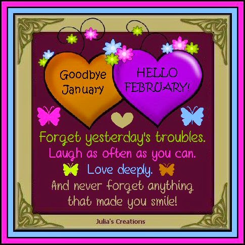 To my friends! | Hello february quotes, Welcome february, February images