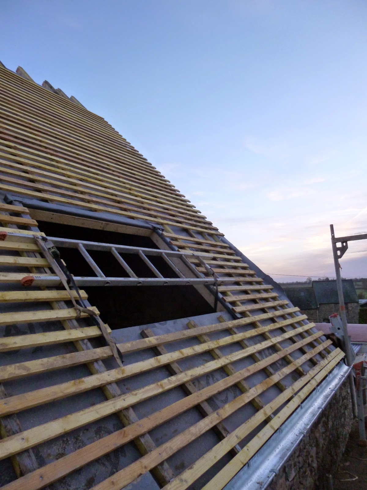 Une folie pour certain, un rêve pour d'autre...: Contre lattage et ...