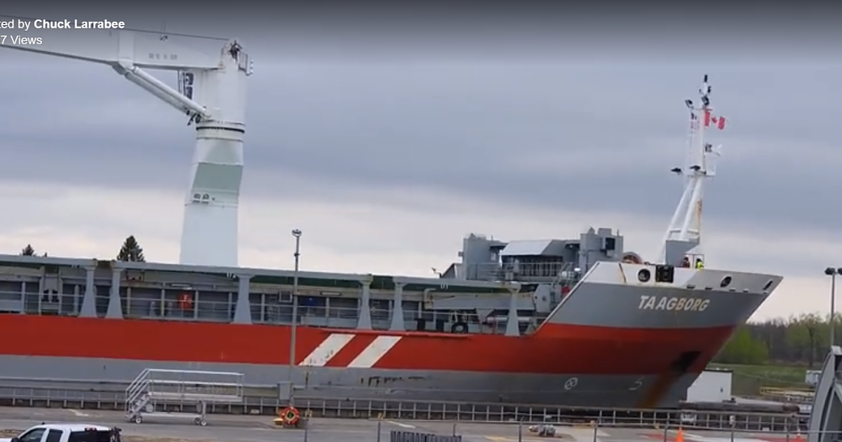 Industrial History: Eisenhower Lock on St. Lawrence Seaway