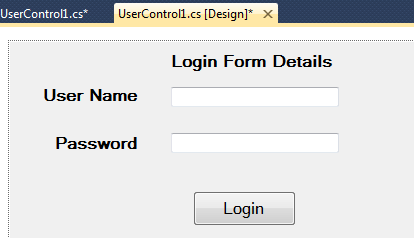 How to make composite custom control and use it in windows Application ...