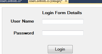 How to make composite custom control and use it in windows Application ...