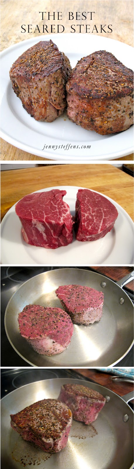 Filet Mignon | Filet of Beef | Seared Filets at Home – Jenny Steffens ...