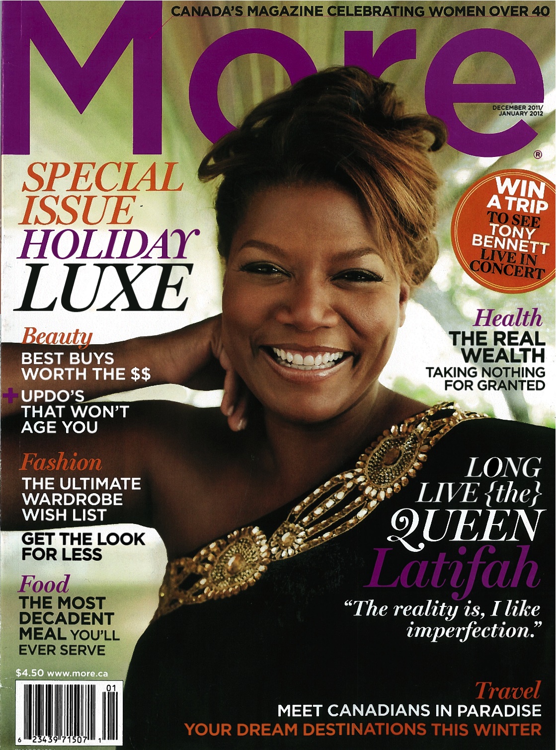 Stila Press: More Magazine (Canada): Features Dream in Full Colour Palette