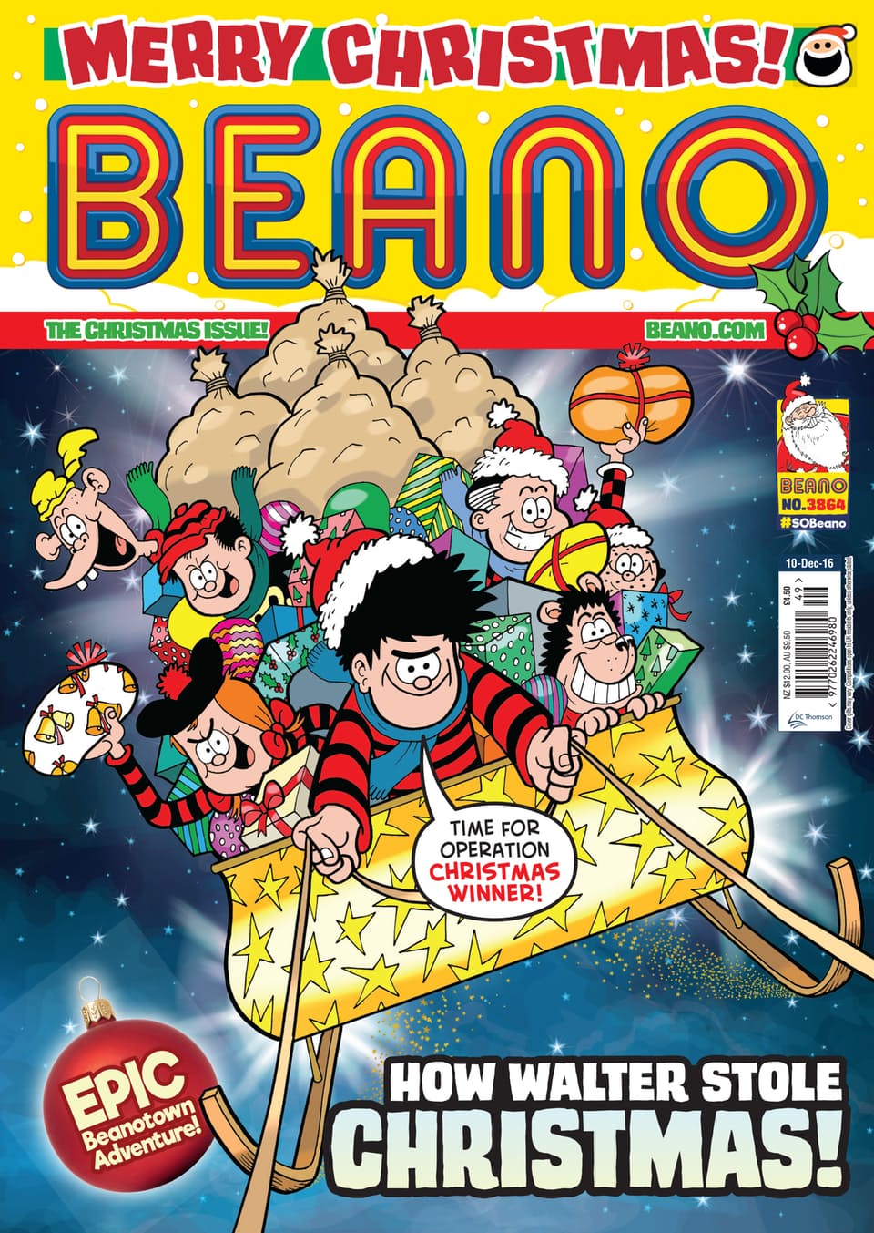 BLIMEY! The Blog of British Comics: The Christmas Beano is out today!