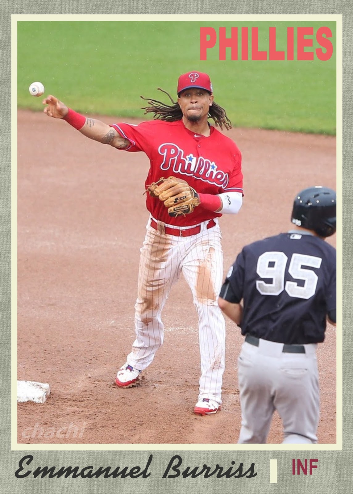 The Phillies Room: 2016 Chachi #13 Emmanuel Burriss
