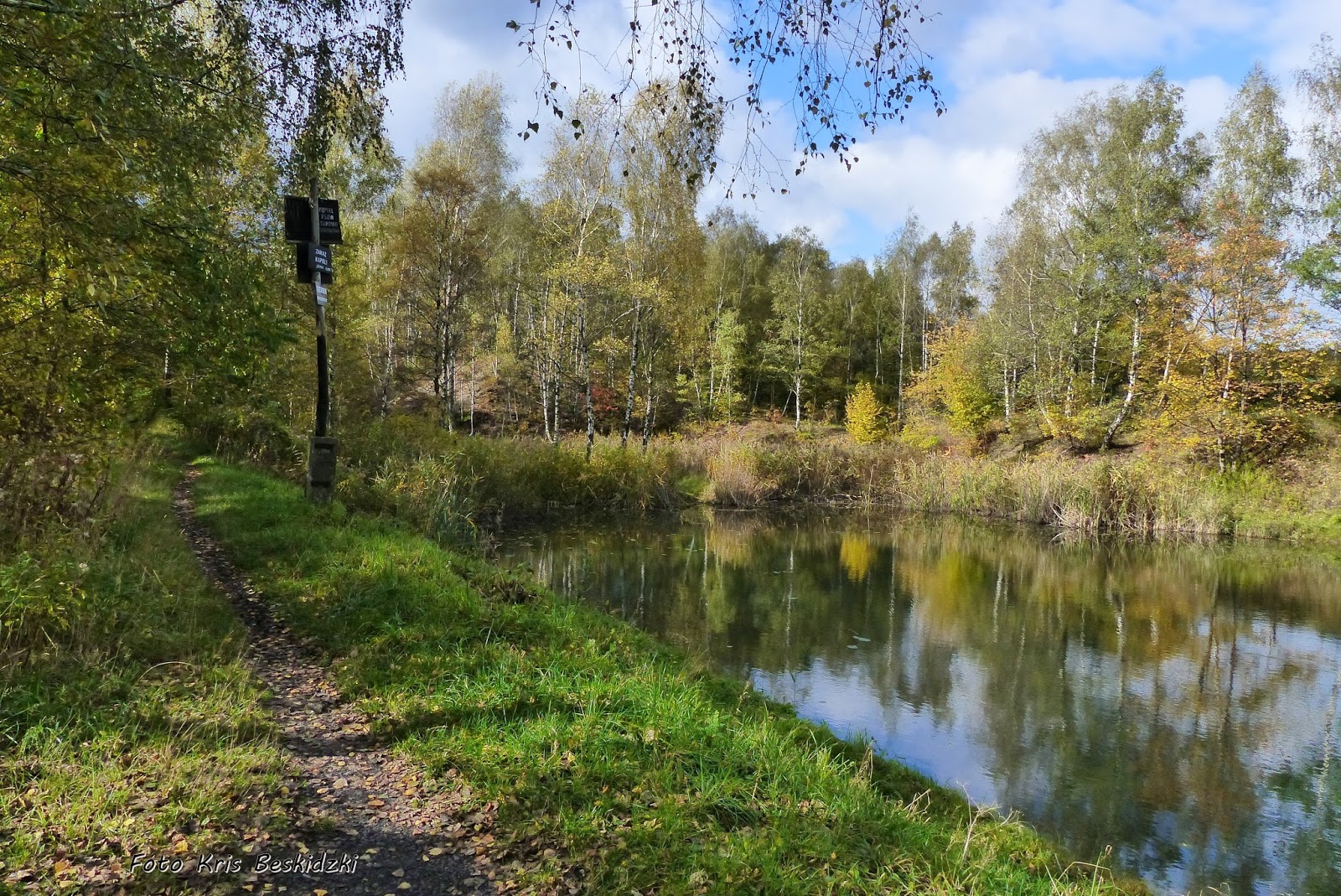 szlaki i bezdroża: Bytom Karb - staw Malek (Maleka)