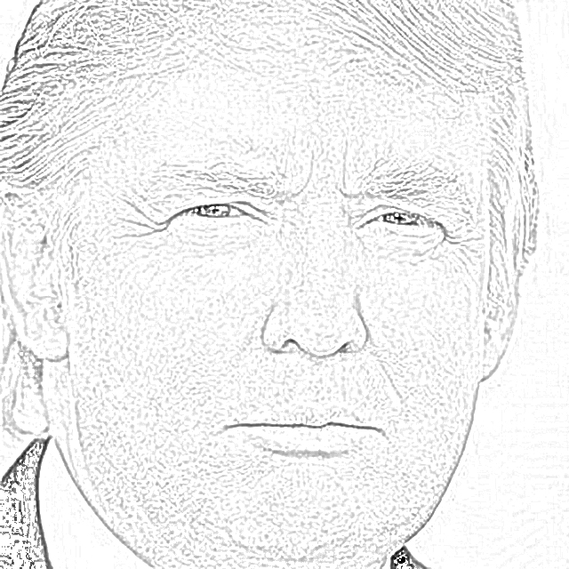 Coloring Pages: President Trump Coloring Pages Free and Downloadable