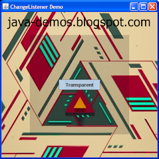 How to add ChangeListener to JToggleButton? — Java Demos