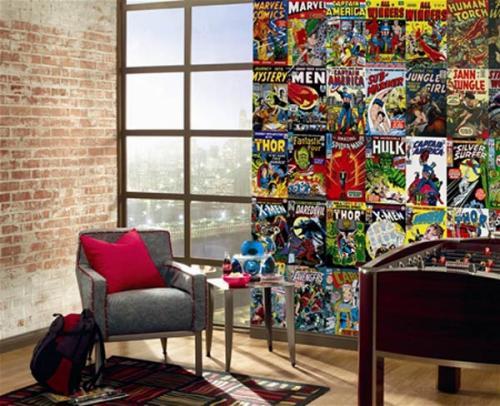 Neo arquitecturaymas: Reciclar comics para decorar