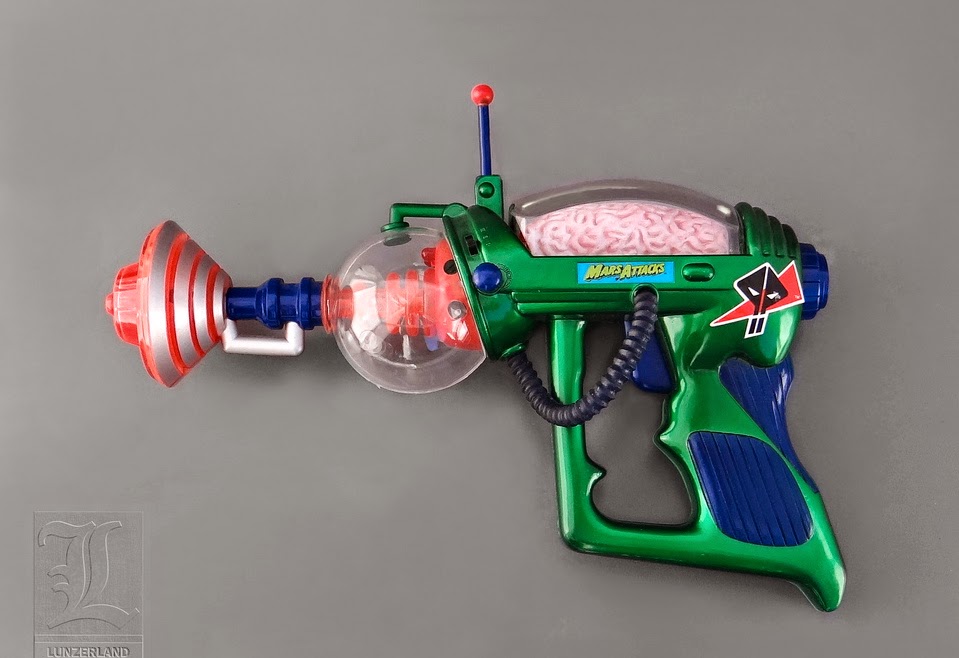 UNCLE EDDIE'S THEORY CORNER: THE LATEST TOY RAY GUNS