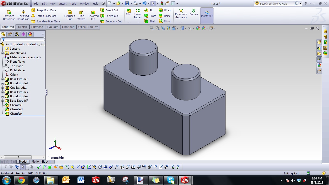 CAD for Dummies: Tutorial - Lego (1)