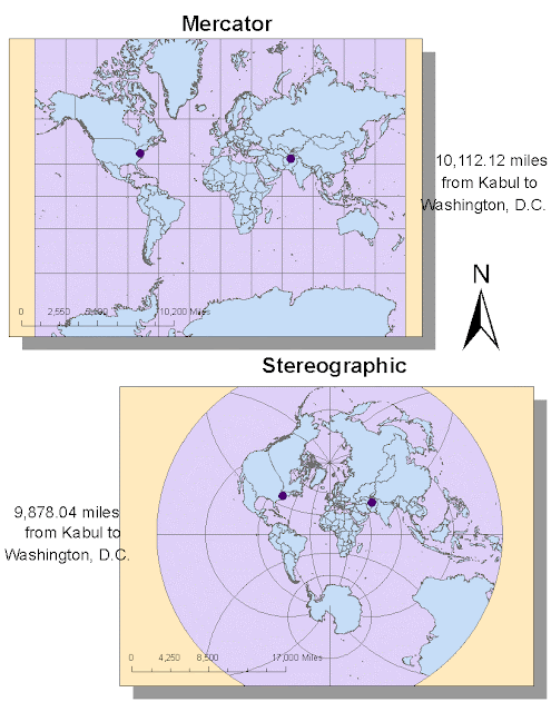 Geography 7: GIS: Week 7: Map Projections