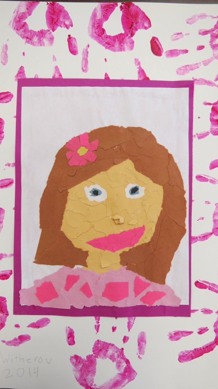 AESGATE: Our latest masterpieces...Torn Paper Self-Portraits!