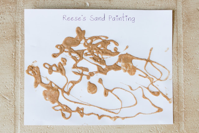 The Sweatman Family: Sand Painting Activity