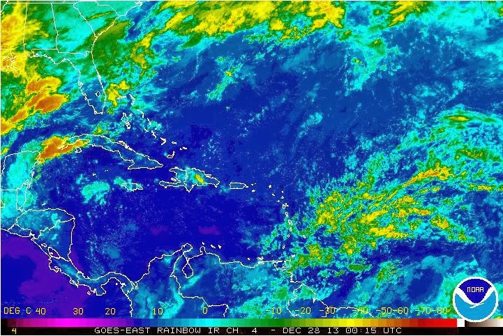 Roatan Weather: Late Friday Evening