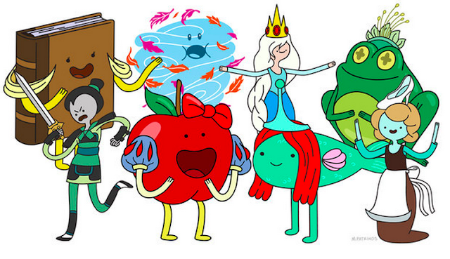 Adventure Time Disney Princesses