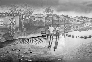 Andrew Mulenga's Hole In The Wall: Future of Zambian art glaringly bright