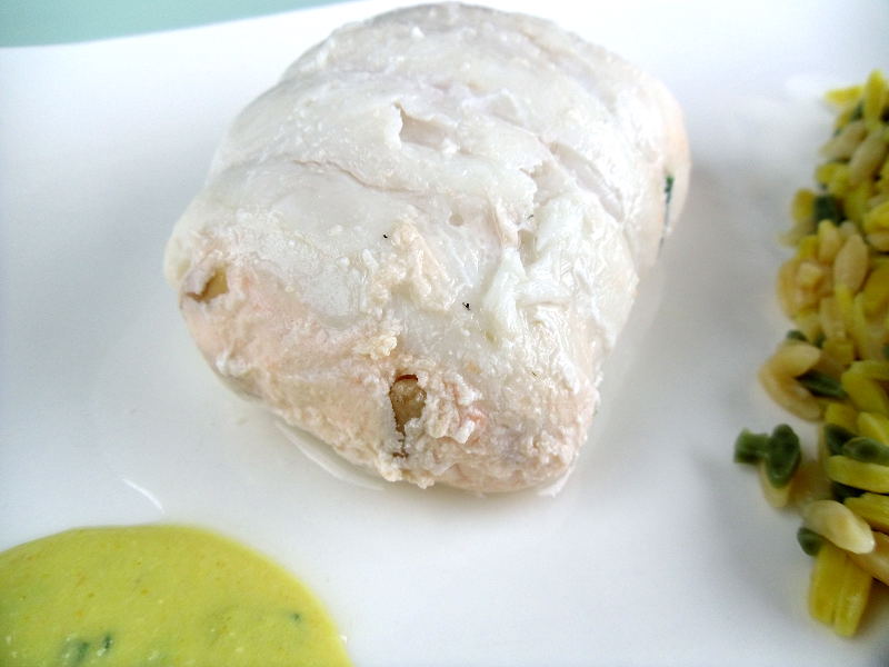 Gourmande ou passionnée...: Sabre farci au saumon, ricotta et pignons ...