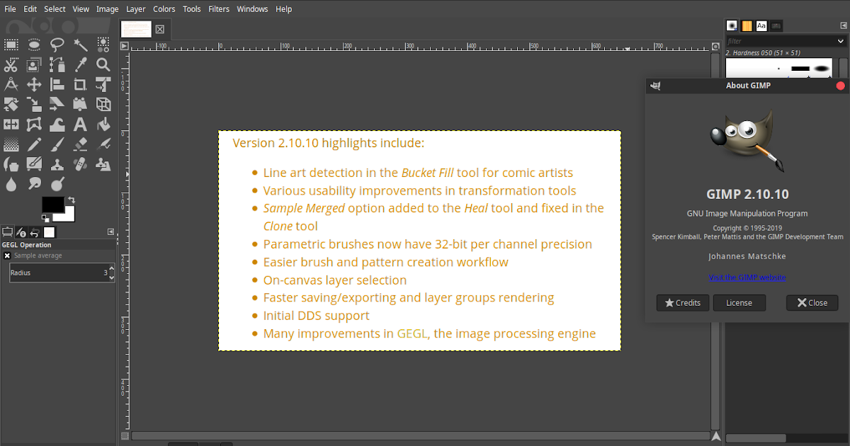GIMP 2.10.10 Release!, How To Install It On Ubuntu 18.04? - Fosslicious